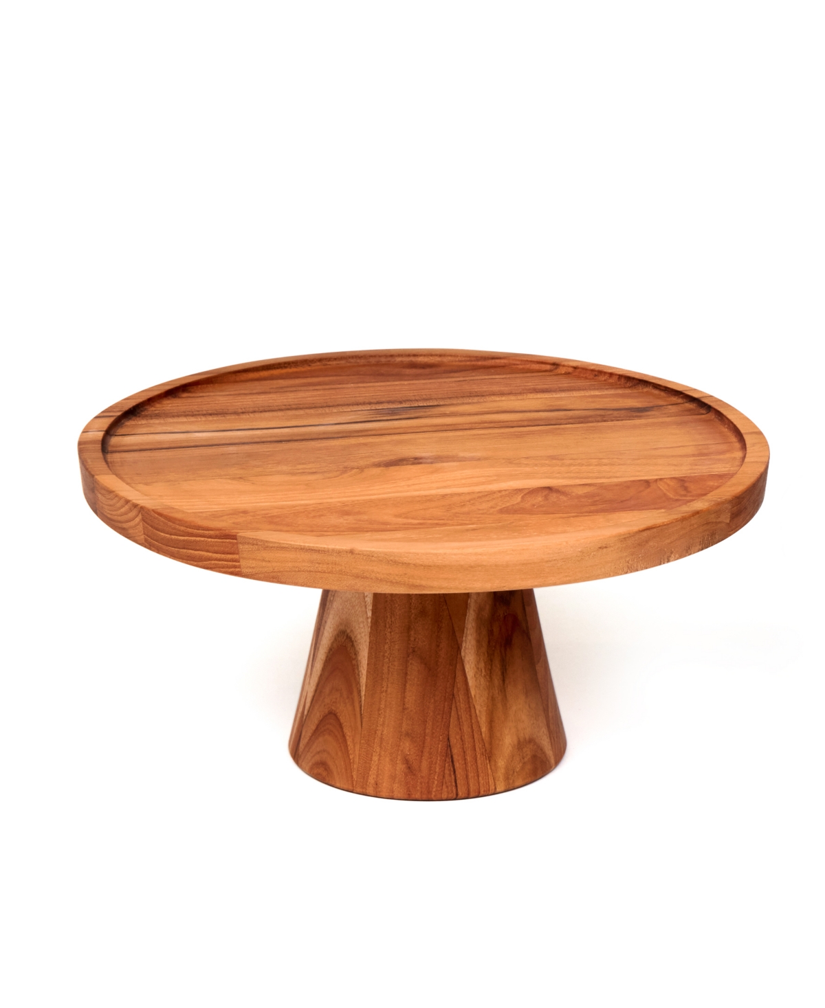 Click here for Teakhaus Traditional Style Medium Cake Stand - Woo... prices