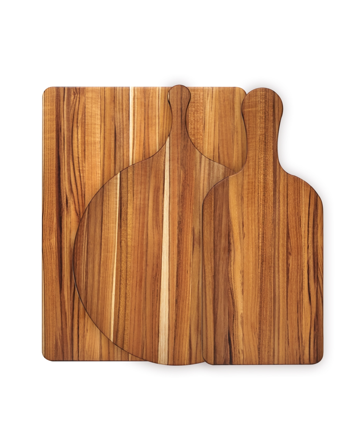 Click here for Teakhaus Entertaining Cutting Board Set of 3 - Woo... prices