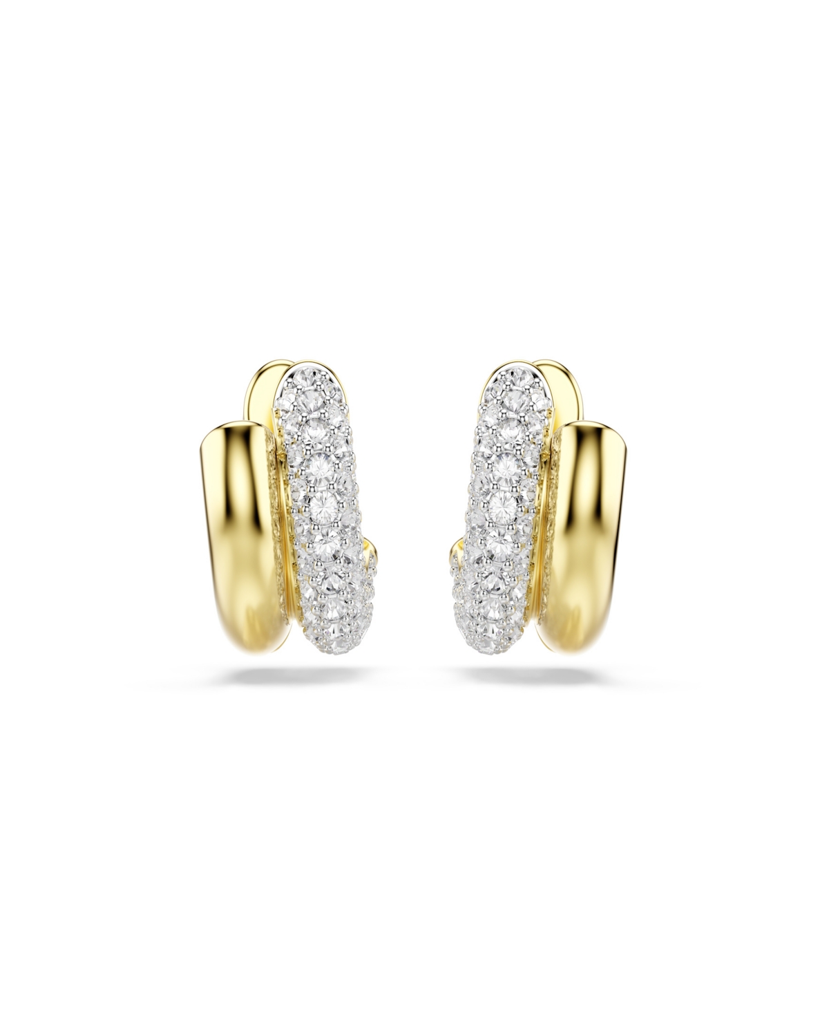Click here for Swarovski Gold-Tone Plated Gleaming Clear Crystal... prices