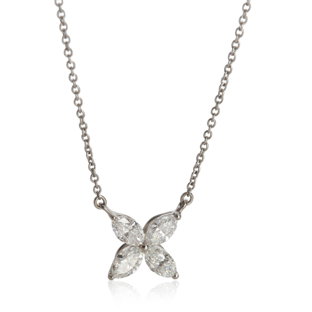 Click here for Pre-Owned Tiffany & Co Platinum Diamond Large Mode... prices