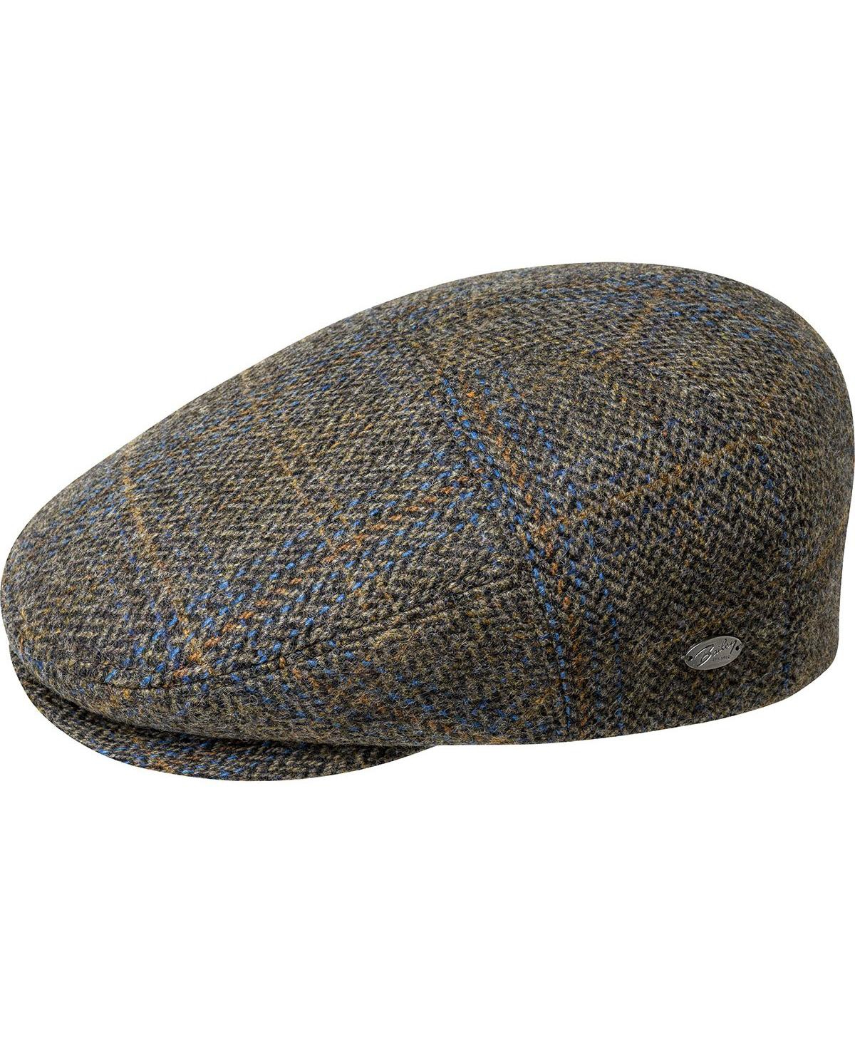 Click here for Bailey 1922 Mens Lou Contour Cap - Oak plaid prices