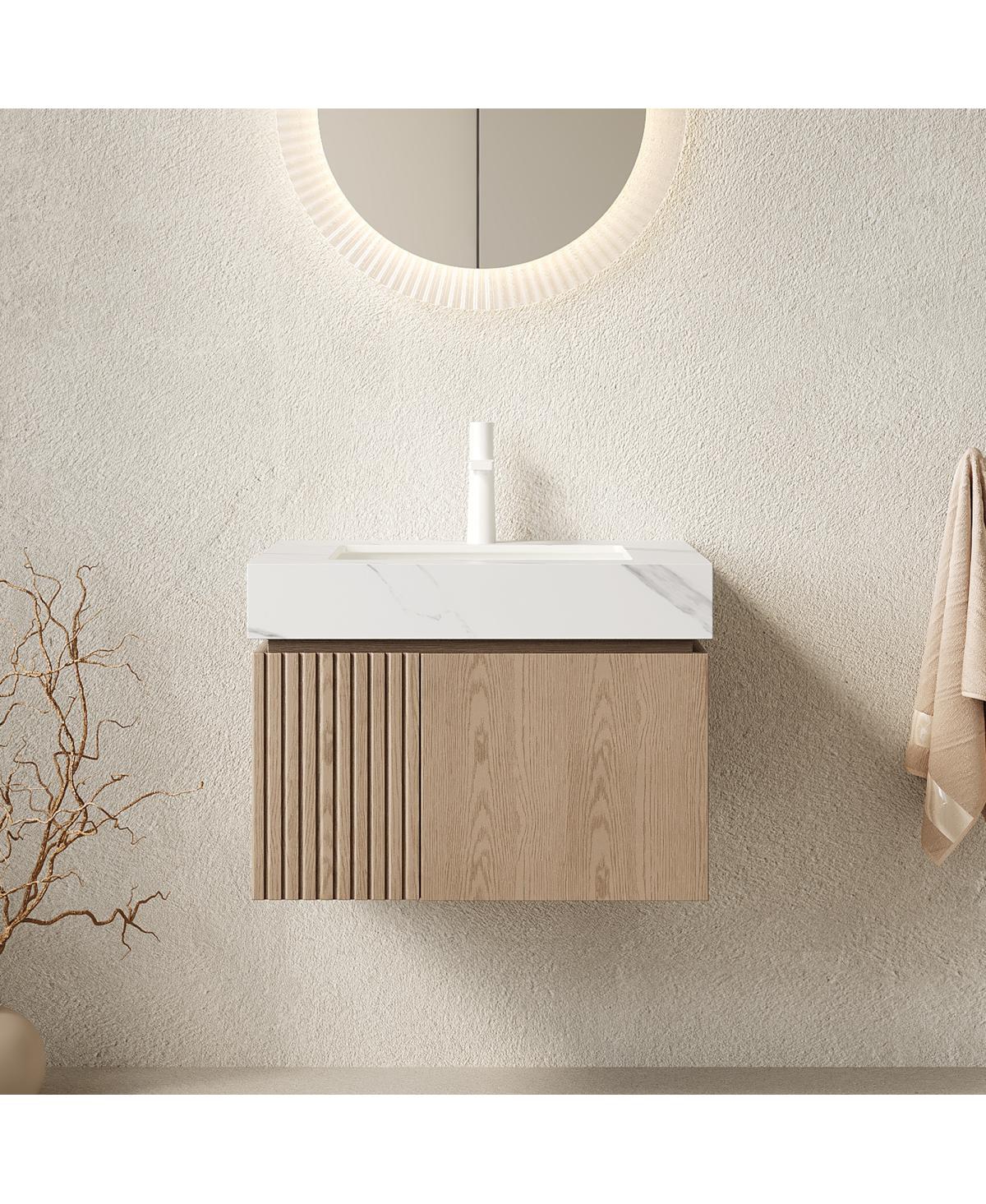 Click here for Sillysis Wall Mounted Bathroom Vanity  Sintered St... prices
