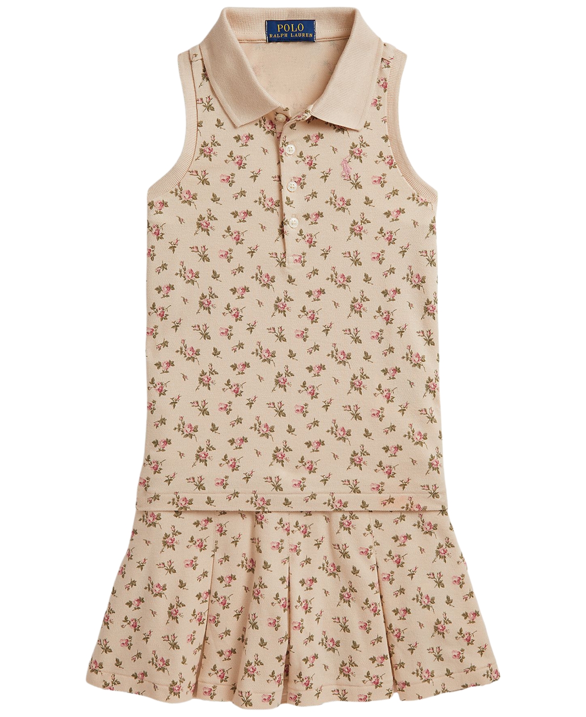 Click here for Polo Ralph Lauren Girls 2T-6X Floral Stretch Mesh... prices
