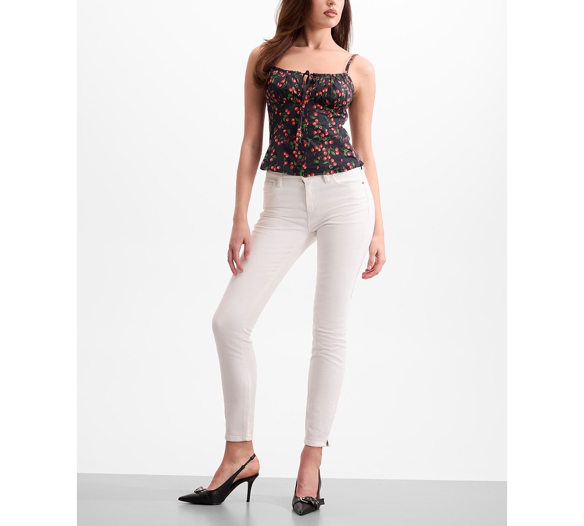 Click here for Guess Womens Marilyn Sweetheart Neck Bustier Top -... prices