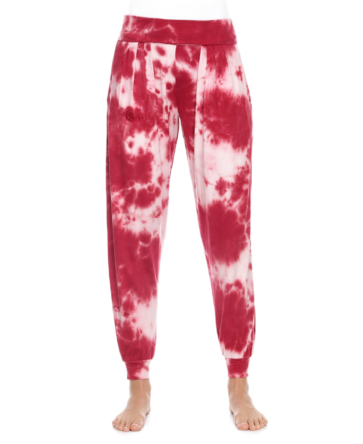 Click here for White Mark Womens Tie Dye Lounge Jogger Pants - Re... prices