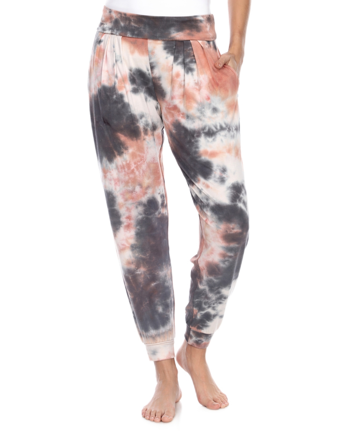 Click here for White Mark Womens Tie Dye Lounge Jogger Pants - Pi... prices