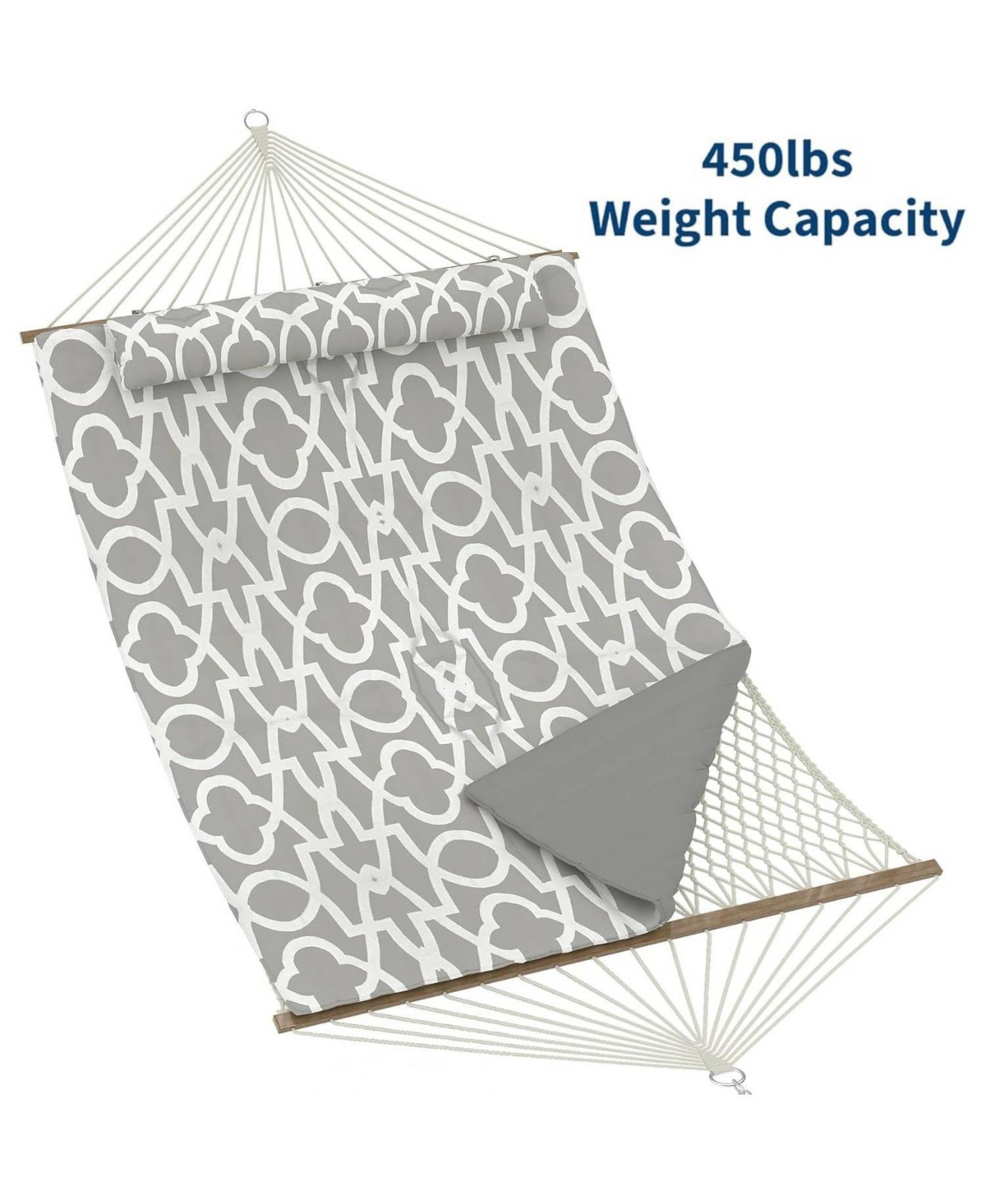 Click here for gaomon Double Quilted Fabric Hammock  450 lbs Capa... prices