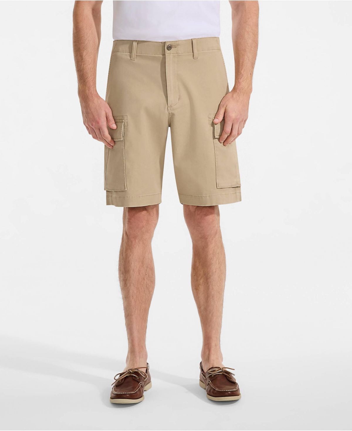 Click here for Lands End Mens Knockabout 10.5 Classic Fit Cargo S... prices