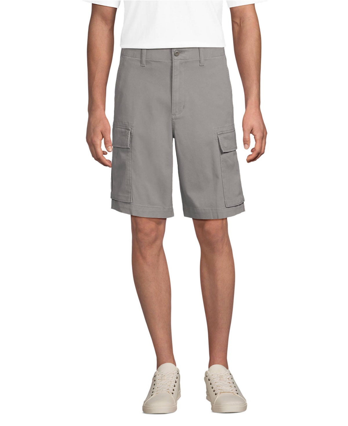 Click here for Lands End Mens Knockabout 10.5 Classic Fit Cargo S... prices