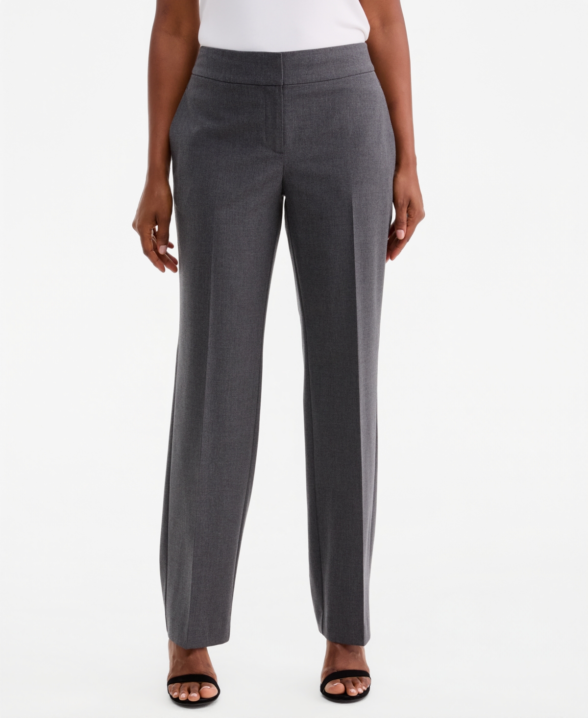 Click here for Kasper Womens Washable Bi-Stretch Mid-Rise Fly-Fro... prices