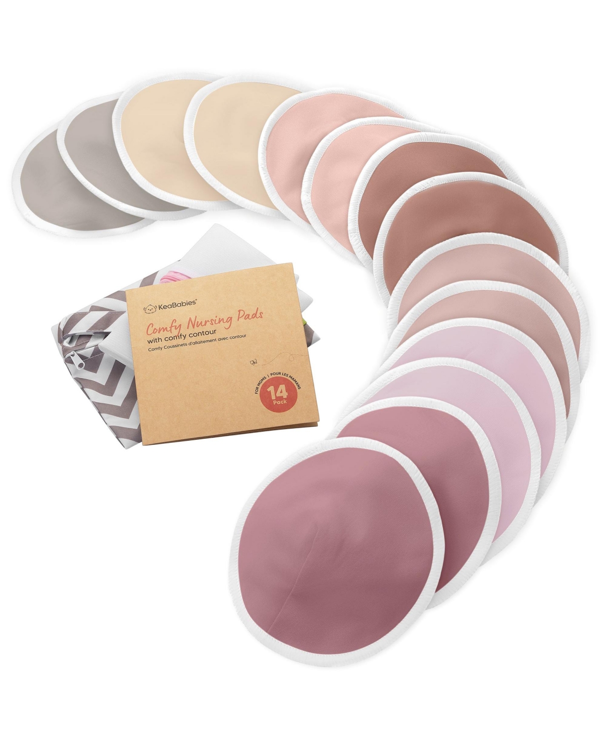 Click here for KeaBabies 14pk Organic Nursing Pads  Washable Brea... prices