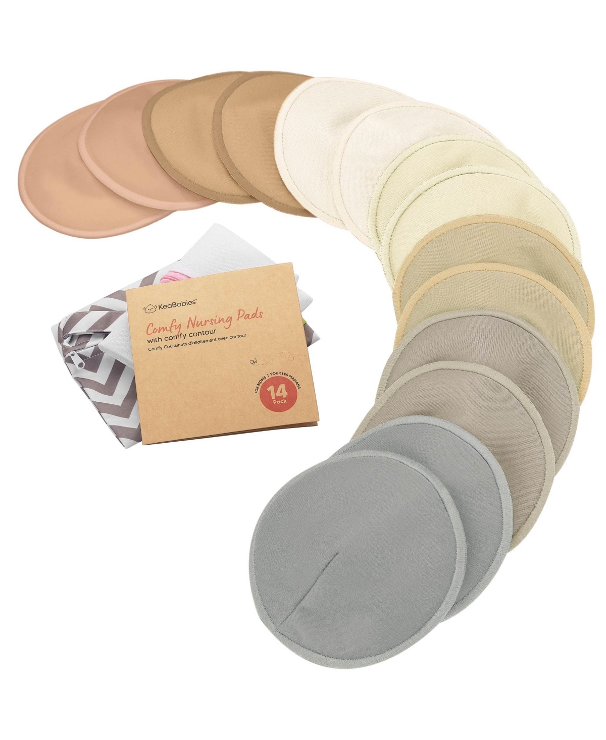 Click here for KeaBabies 14pk Organic Nursing Pads  Washable Brea... prices