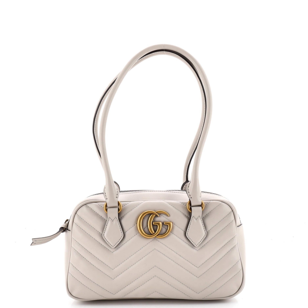 Click here for Pre-Owned Gucci Small Gg Marmont Top Handle Should... prices