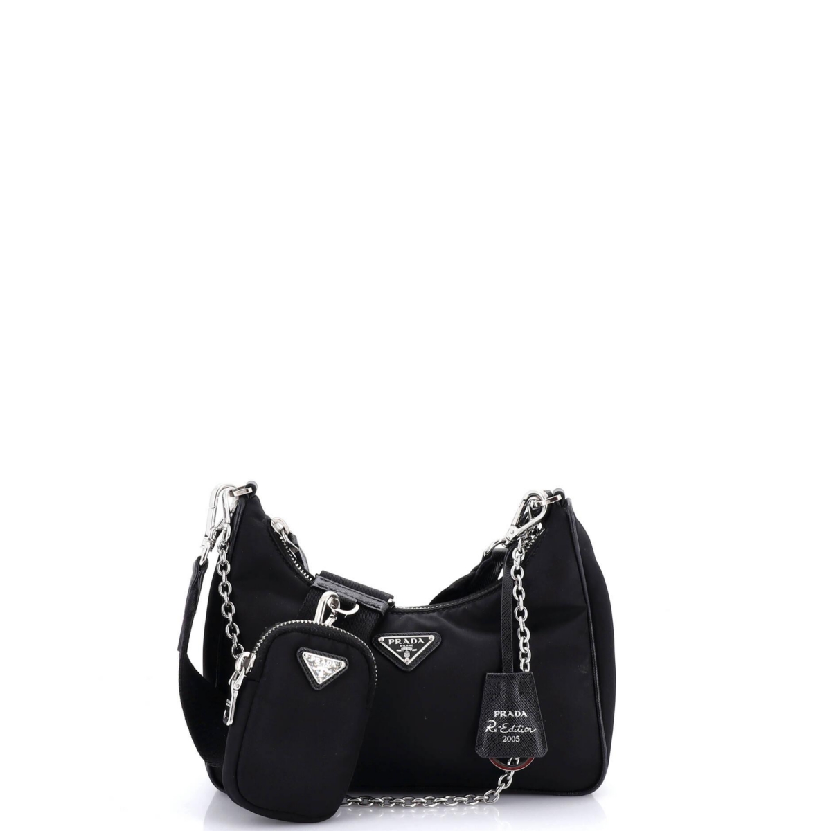 Click here for Pre-Owned Prada Small Re-Edition 2005 Shoulder Bag... prices
