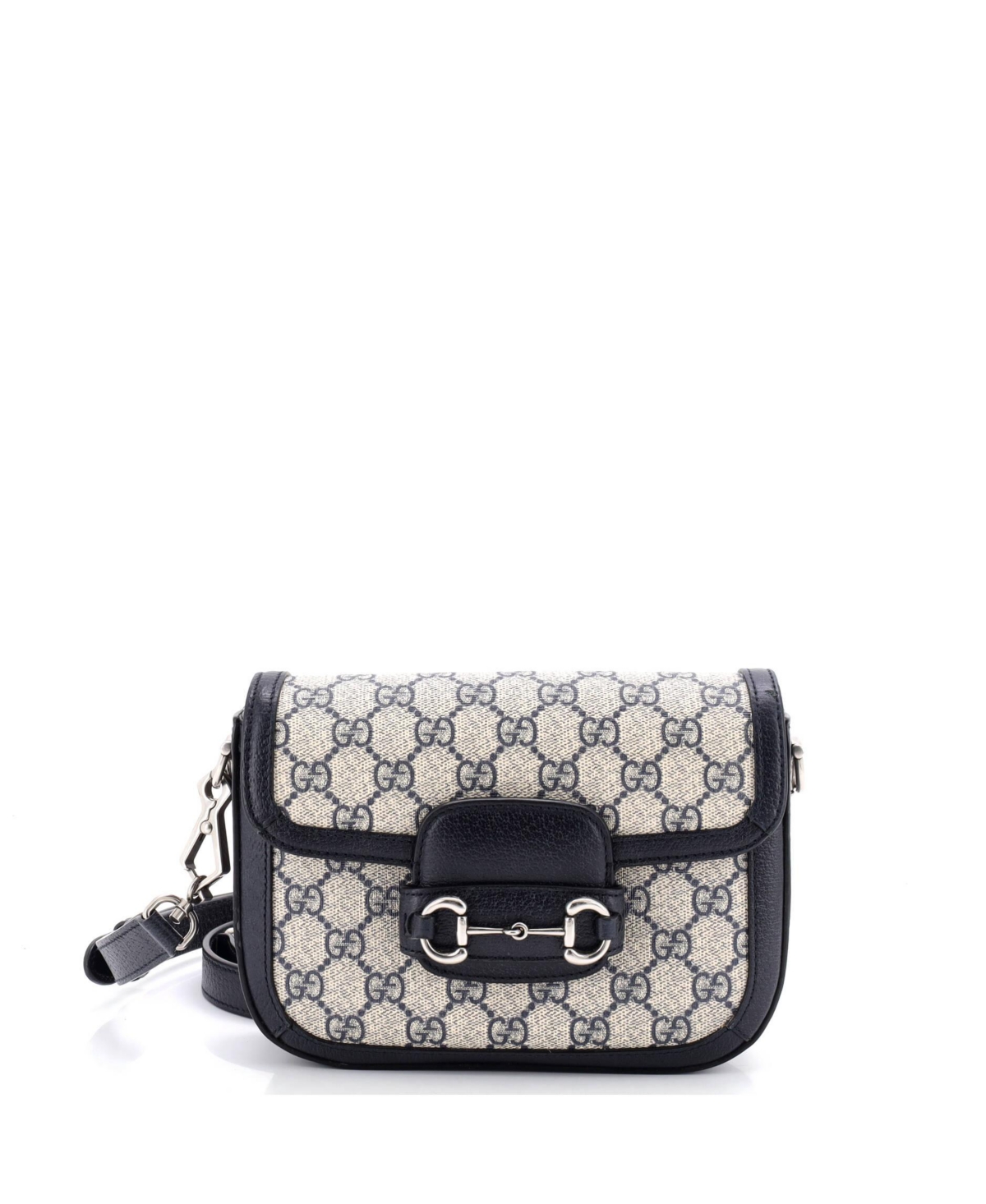 Click here for Pre-Owned Gucci Mini Horsebit 1955 Shoulder Bag Gg... prices