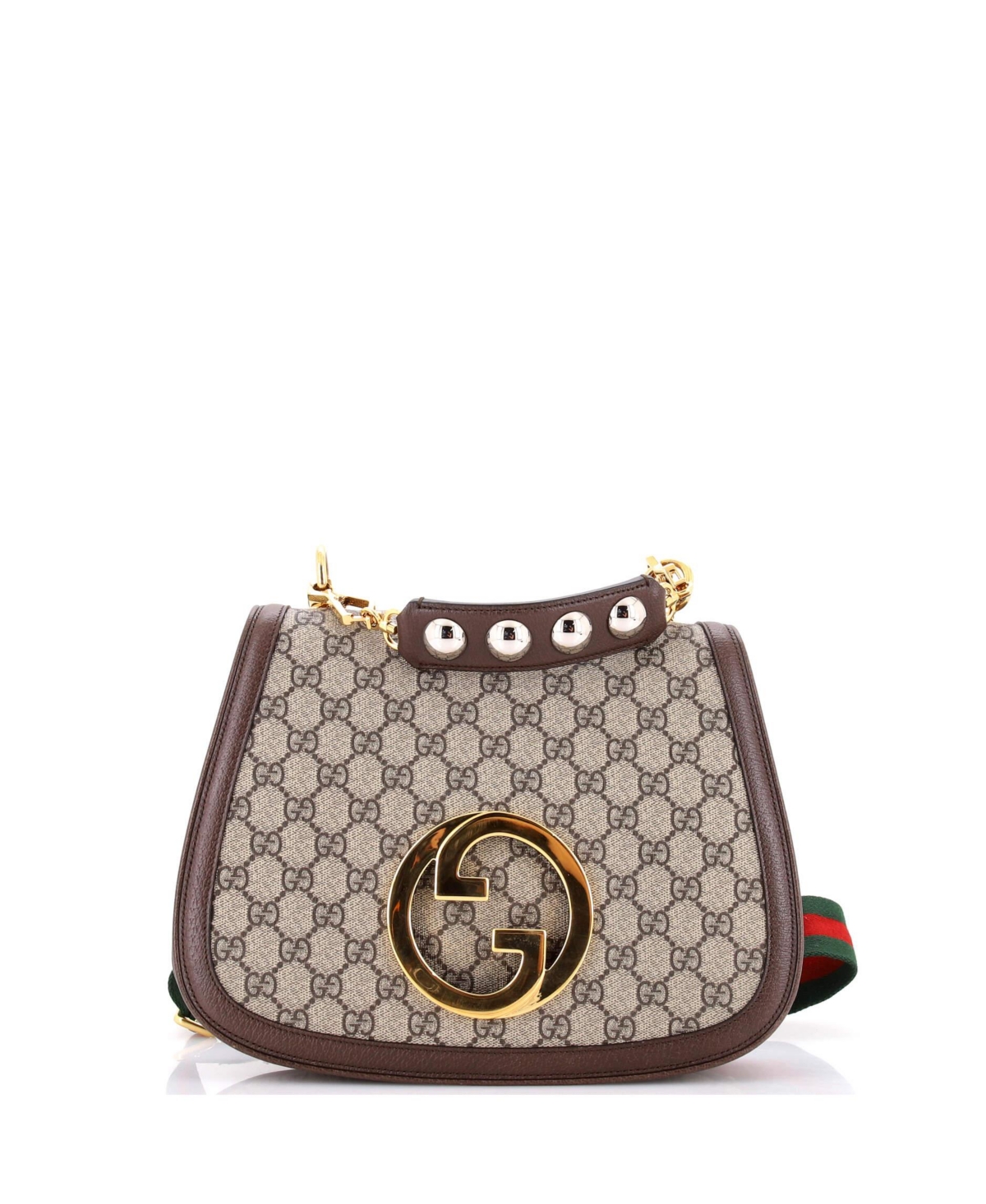 Click here for Pre-Owned Gucci Medium Blondie Nm Top Handle Bag G... prices
