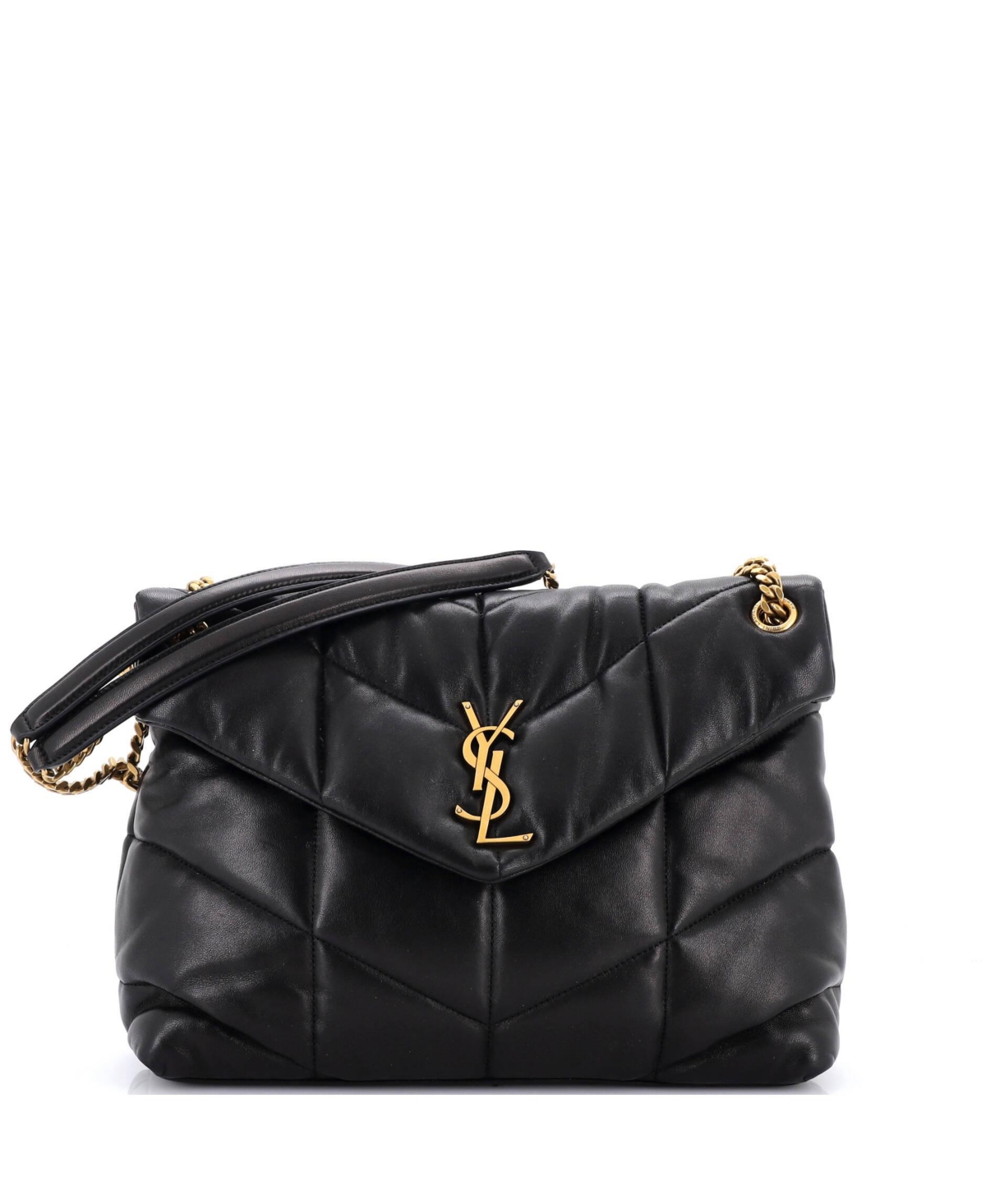 Click here for Pre-Owned Saint Laurent Medium Loulou Puffer Shoul... prices