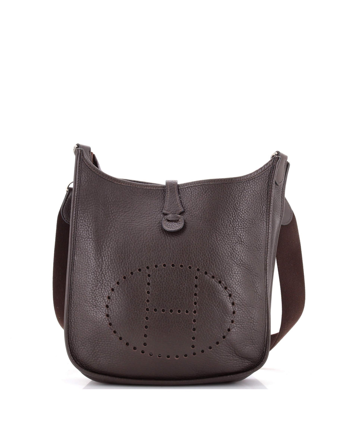 Click here for Pre-Owned HERMES Pm Evelyne Bag Gen Ii Clemence -... prices