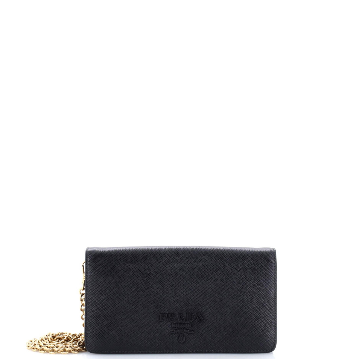 Click here for Pre-Owned Prada Mini Monochrome Wristlet Wallet on... prices