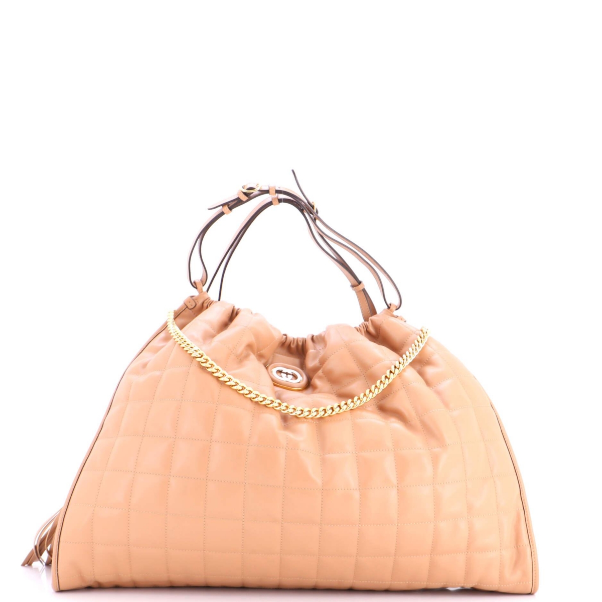 Click here for Pre-Owned Gucci Large Deco Tote Matelasse Leather... prices