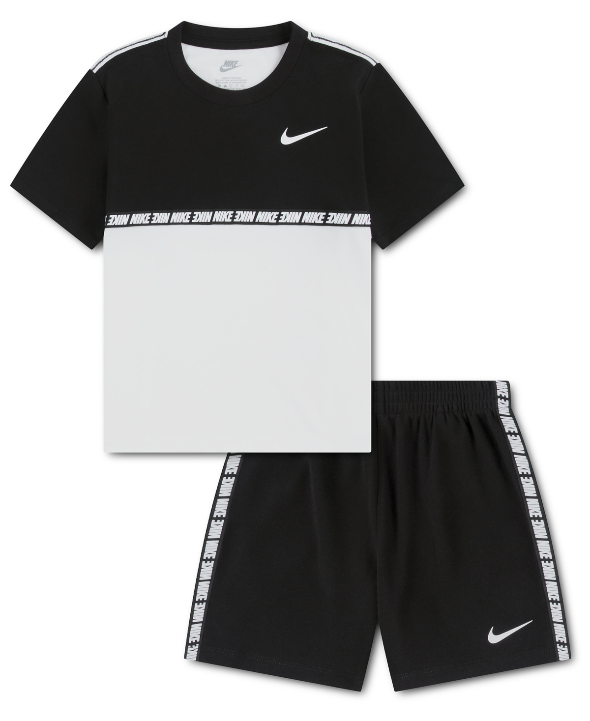 Click here for Nike Boys 4-7 Color-blocked T-Shirt and Shorts  2-... prices