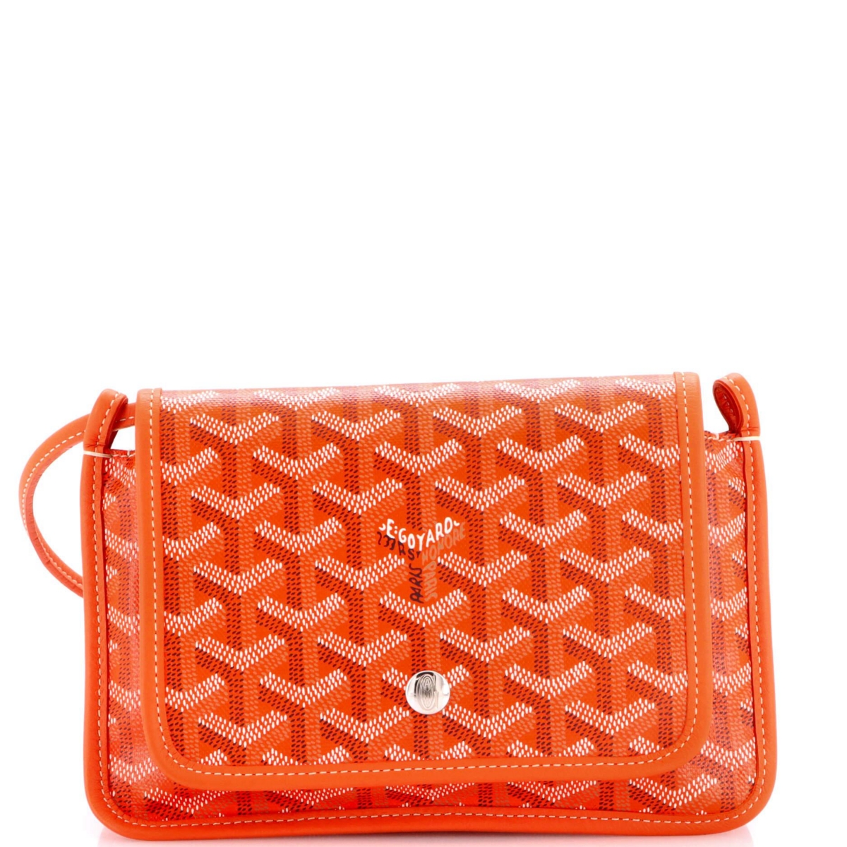 Click here for Pre-Owned Goyard Plumet Clutch Wallet Coated Canva... prices