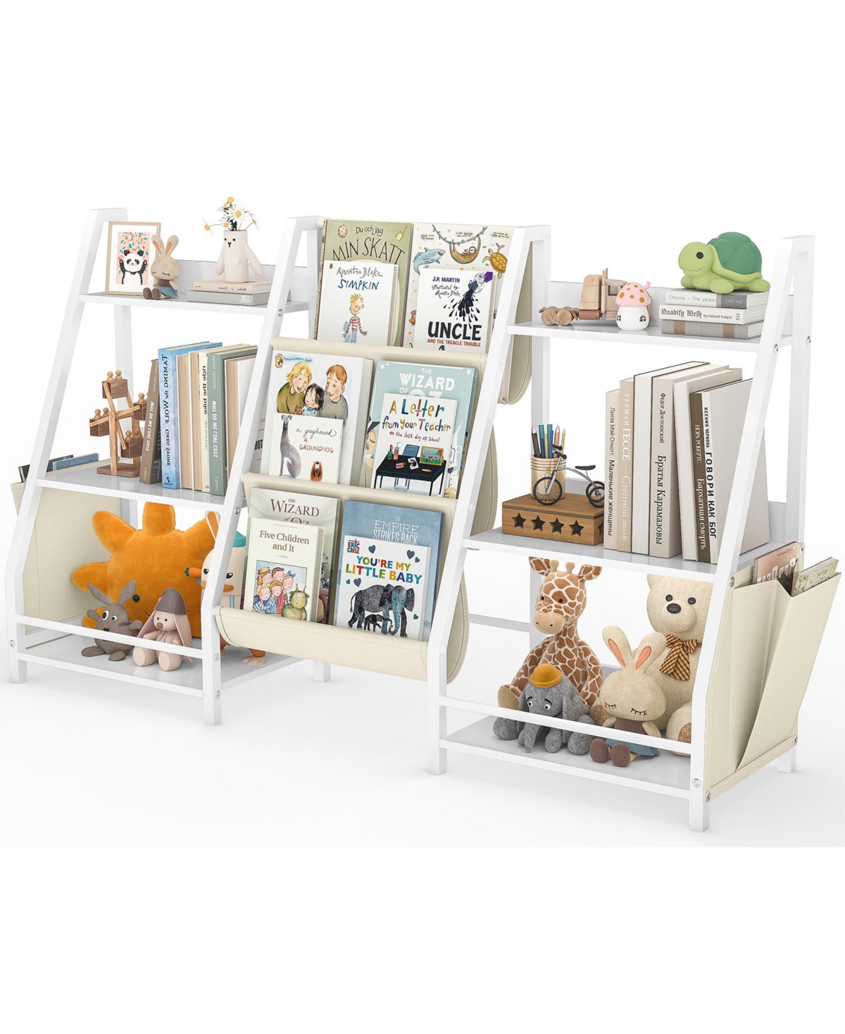 Click here for Sugift 2-in-1 Kids Bookshelf and Toy Storage Organ... prices