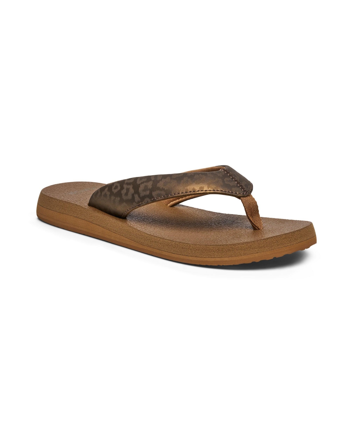 Click here for Sanuk Women Yoga Mat Ii Leather Sandals - Bronze l... prices