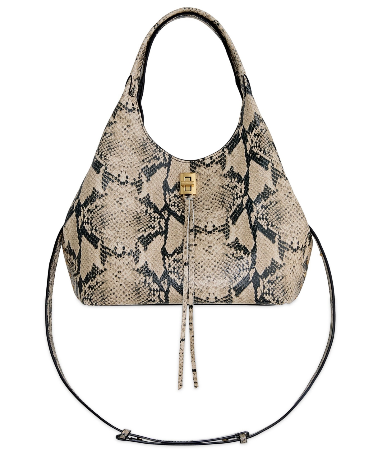 Click here for Rebecca Minkoff Darren Carrysome Leather Small Sat... prices