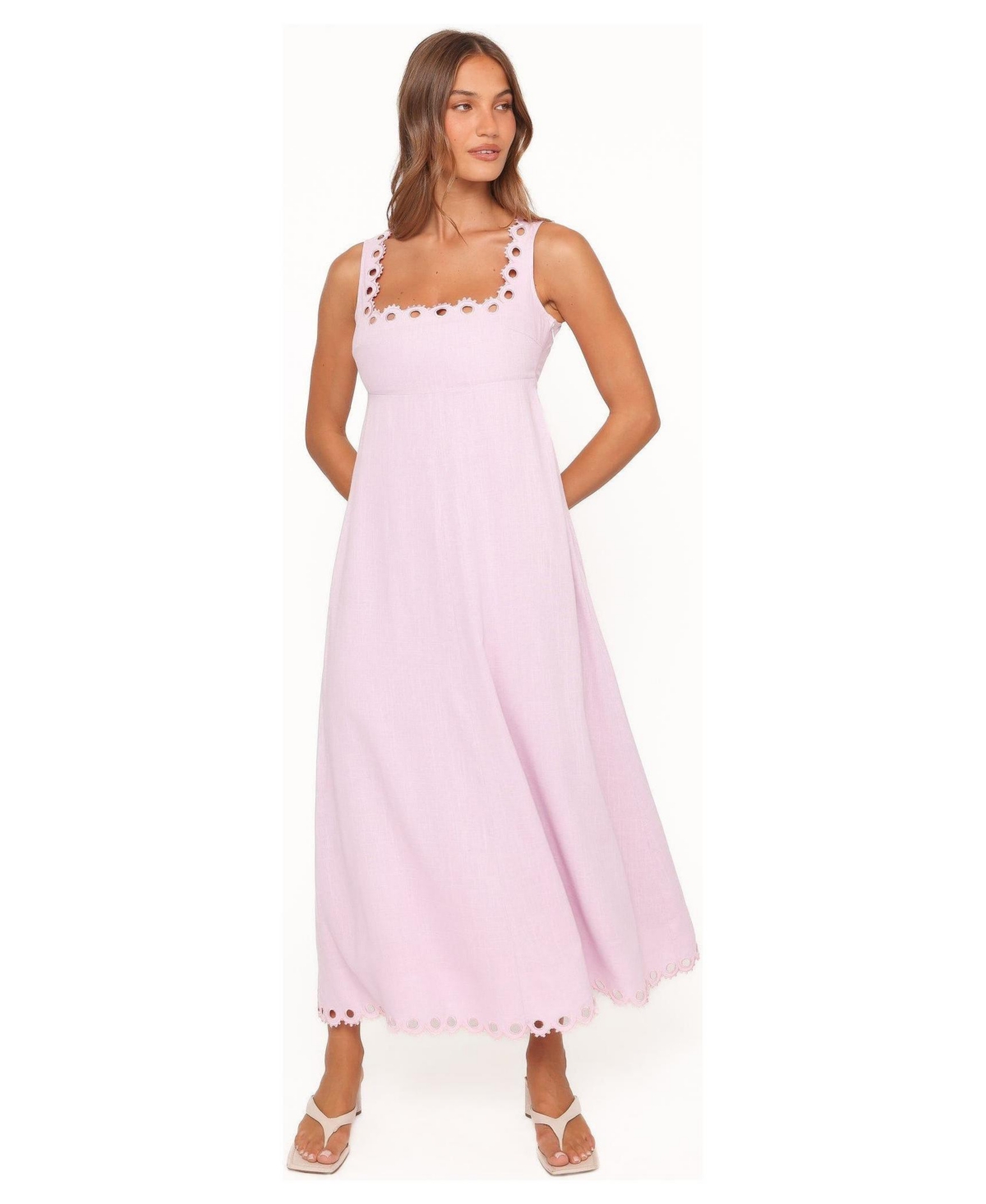 Click here for Petal and Pup Womens Jetta Midi Dress - Lavender prices