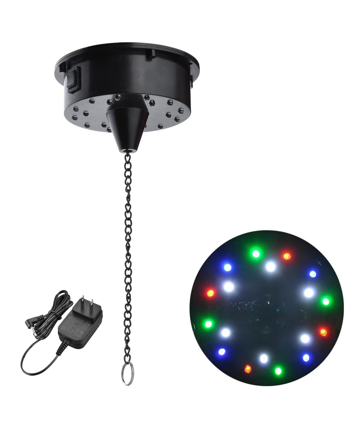 Click here for Yescom Disco Ball Motor 6RPM with 18 Rgbw Led Ligh... prices
