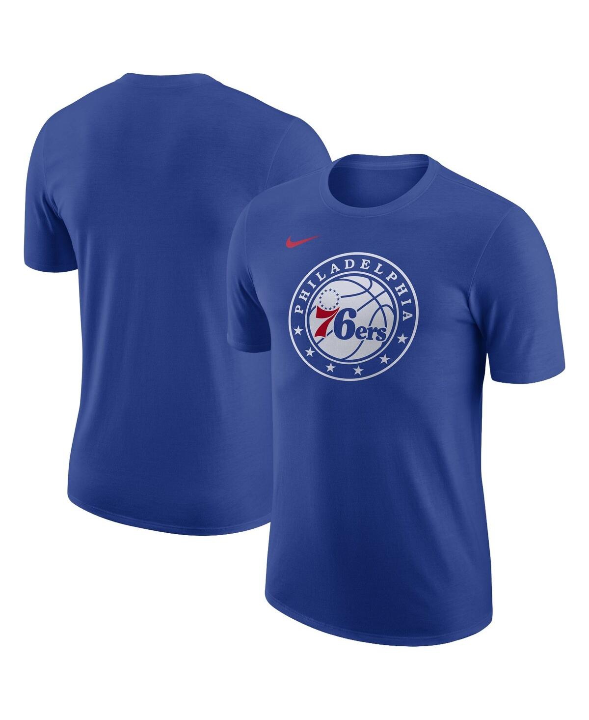 Click here for Nike Mens Royal Philadelphia 76ers Essential T-Shi... prices