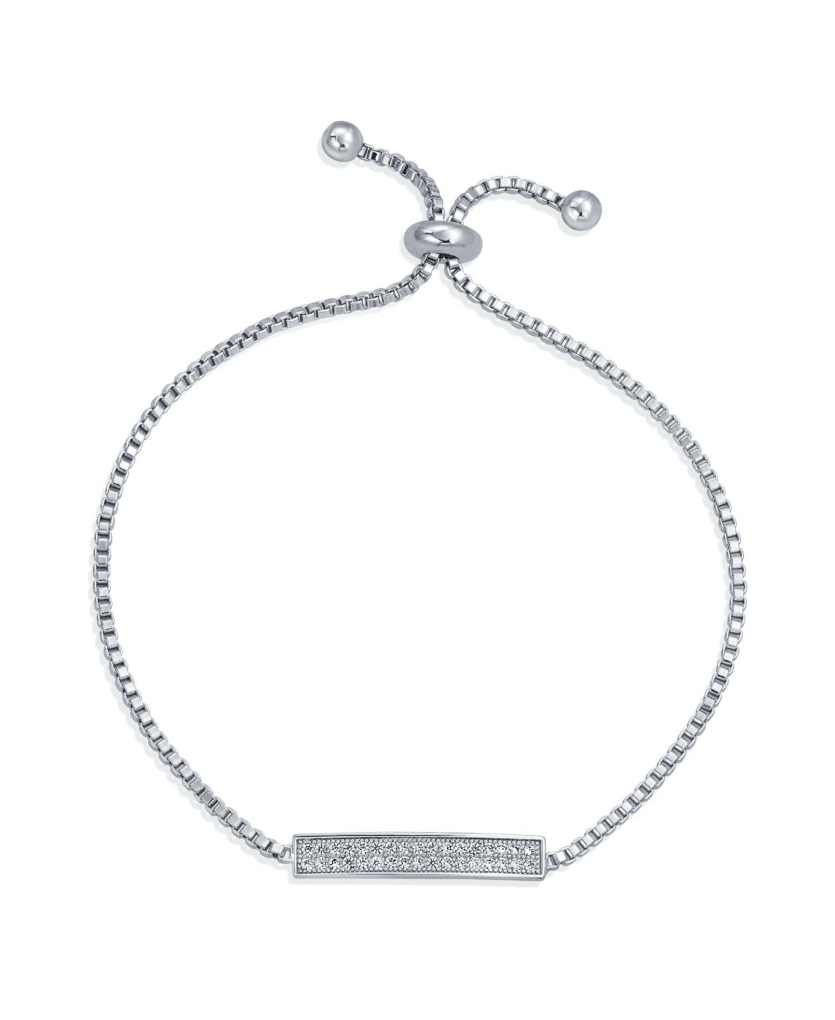 Click here for Bling Jewelry Elegant Cubic Zirconia Pave Cz Bar B... prices
