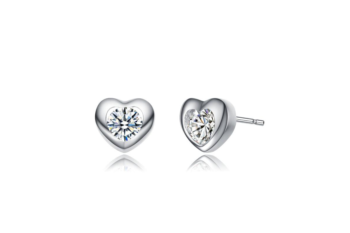 Click here for GiGiGirl Brilliant Colored Cubic Zirconia Dainty H... prices