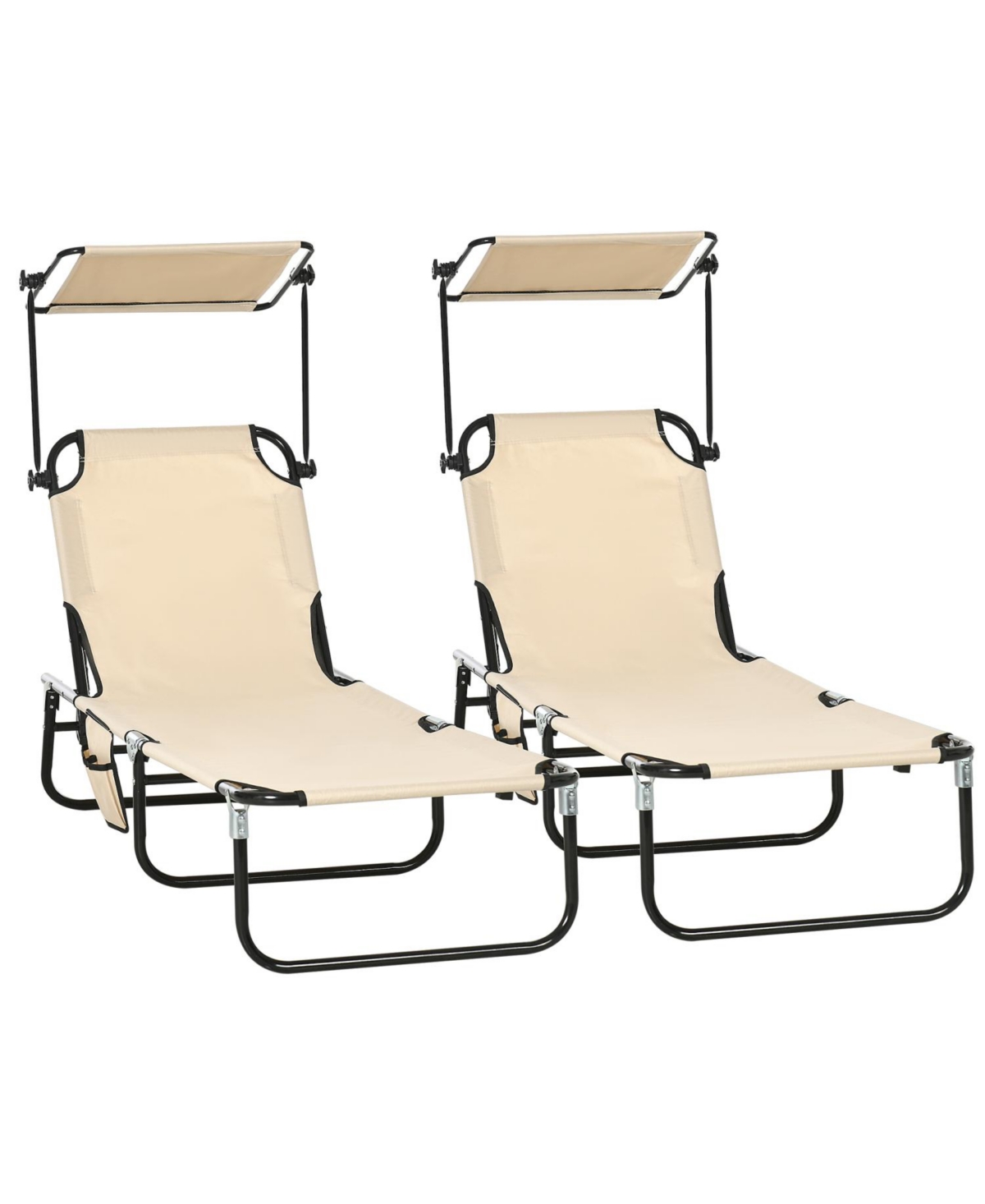 Click here for ECHTPeak Folding Chaise Lounge Pool Chairs  Outdoo... prices
