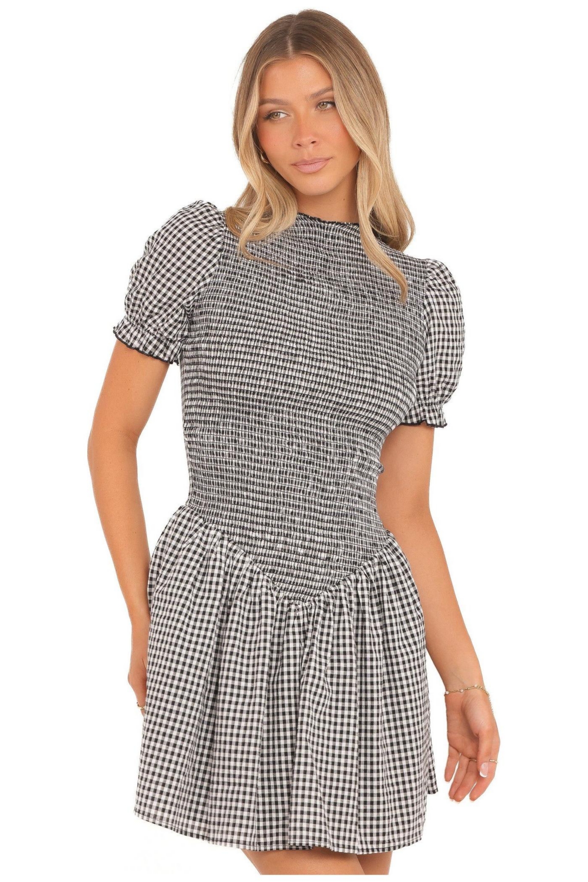 Click here for Petal and Pup Womens Celine Mini Dress - Black gin... prices