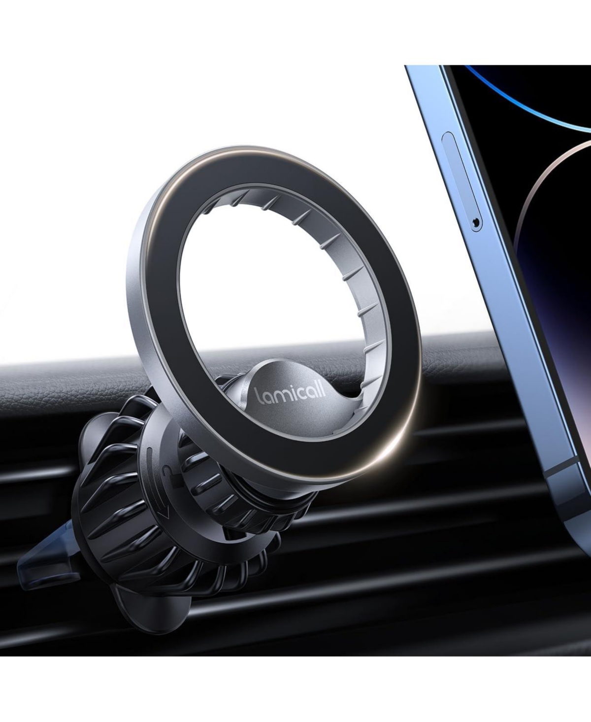 Click here for Lamicall Magnetic Car Phone Mount for MagSafe Car... prices