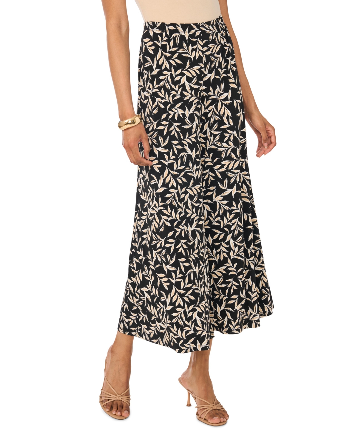 Click here for Vince Camuto Womens Pull-On Wide-Leg Pants - Smoke... prices