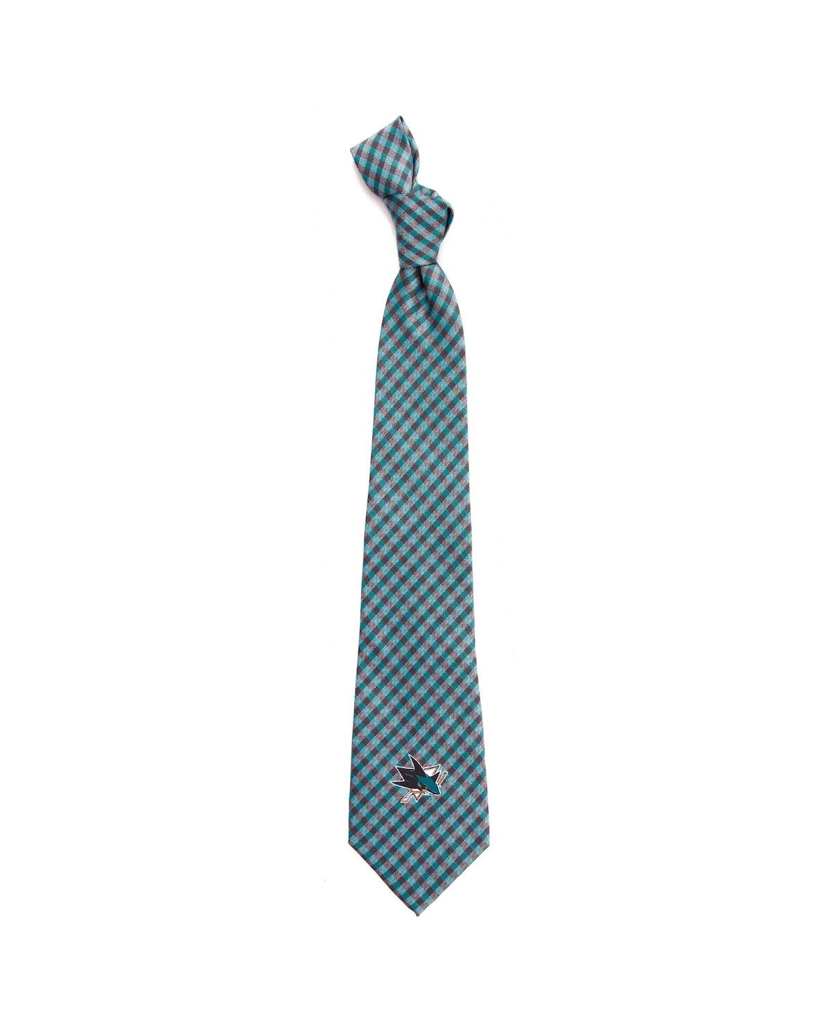 Click here for Eagles Wings Mens San Jose Sharks Gingham Tie prices