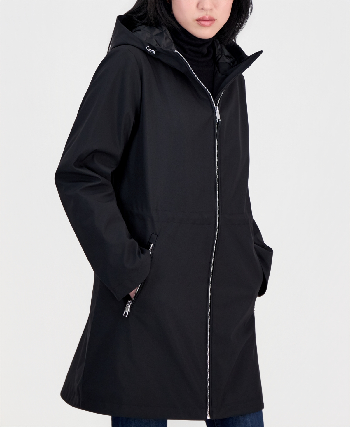 Click here for Calvin Klein Petite Hooded Anorak Coat  Created fo... prices