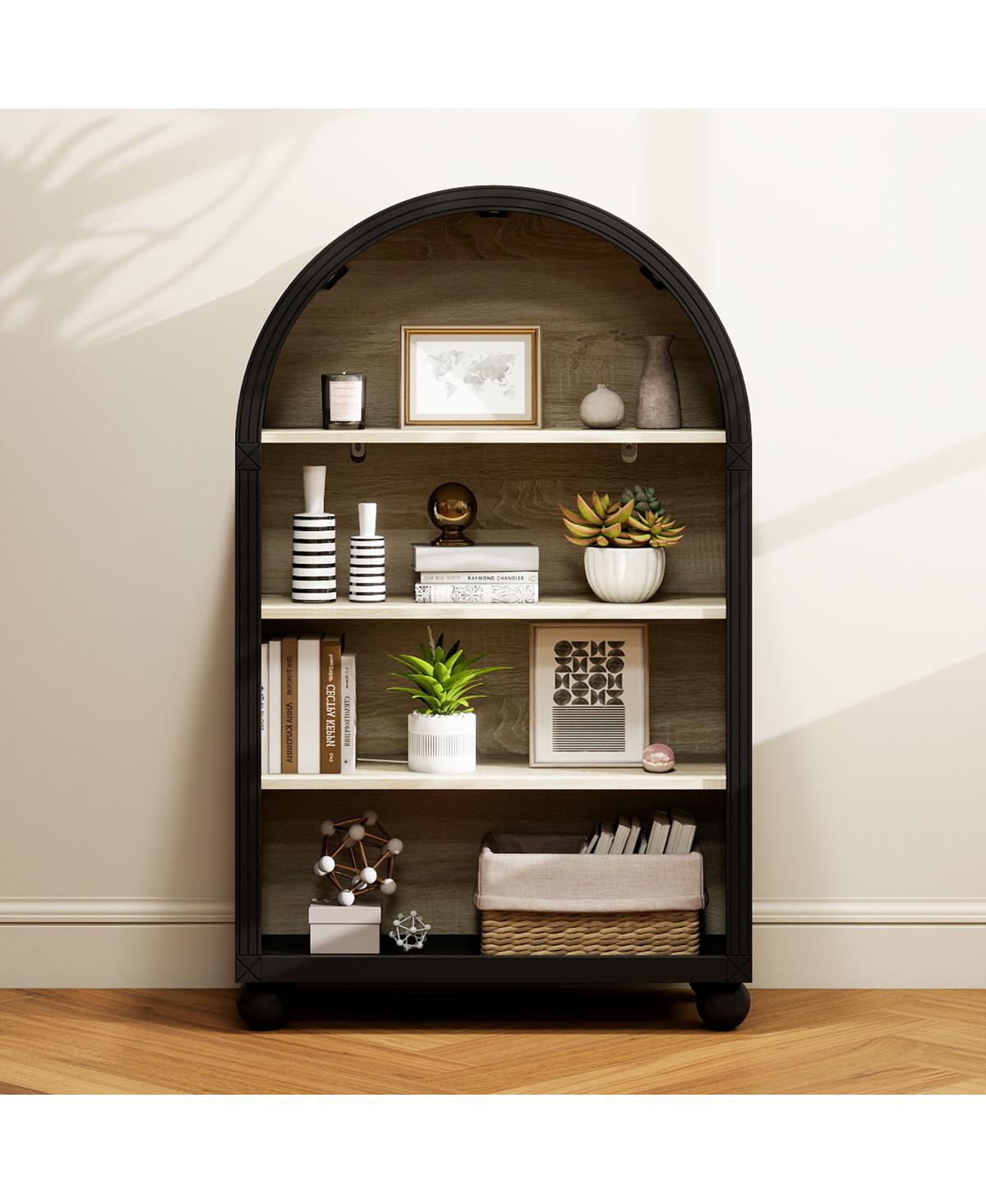 Click here for Streamdale Furniture 4-Tier Arched Storage Cabinet... prices