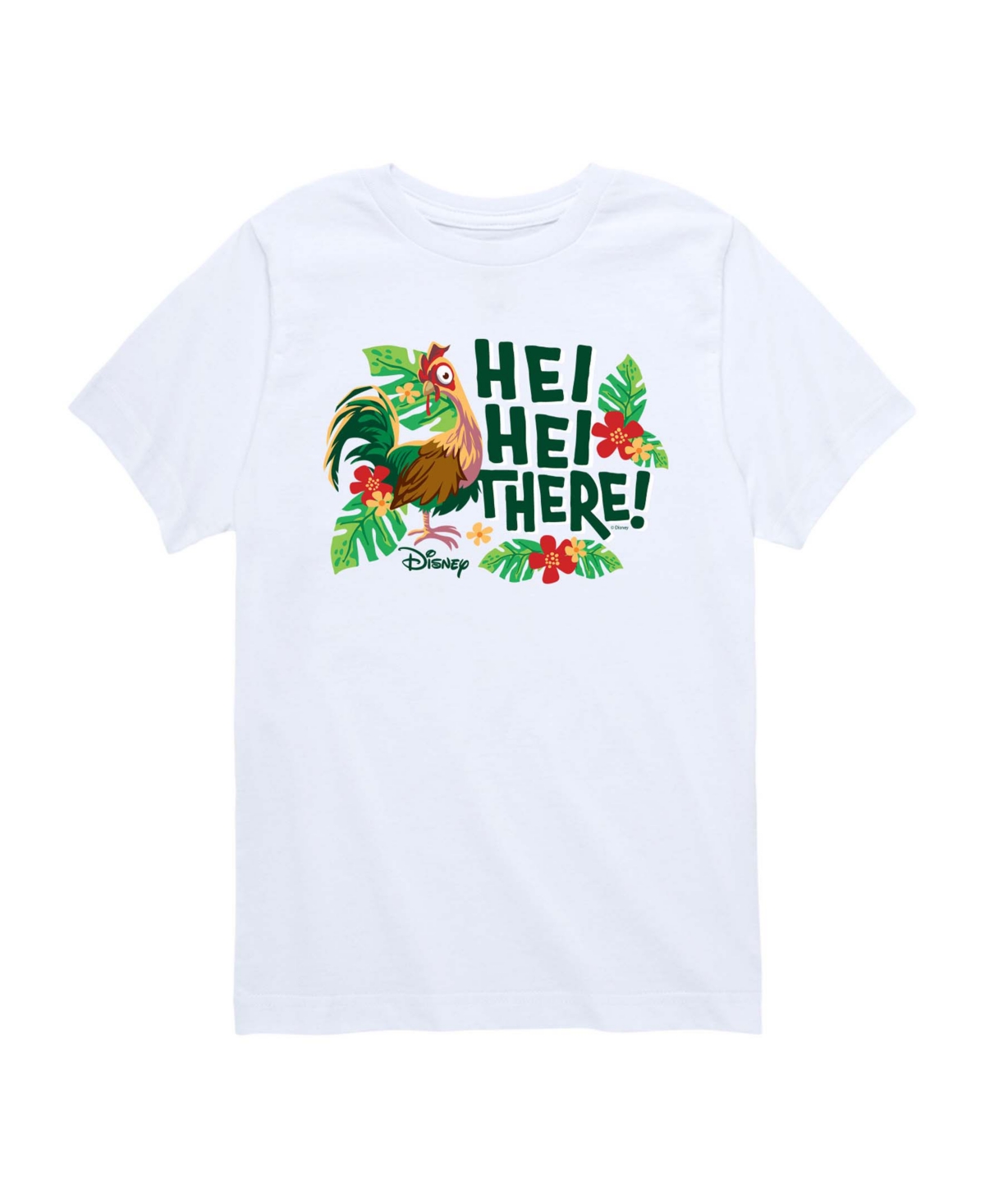 Click here for Moana Boys 8-20 Live Action Hei Hei There Short-Sl... prices