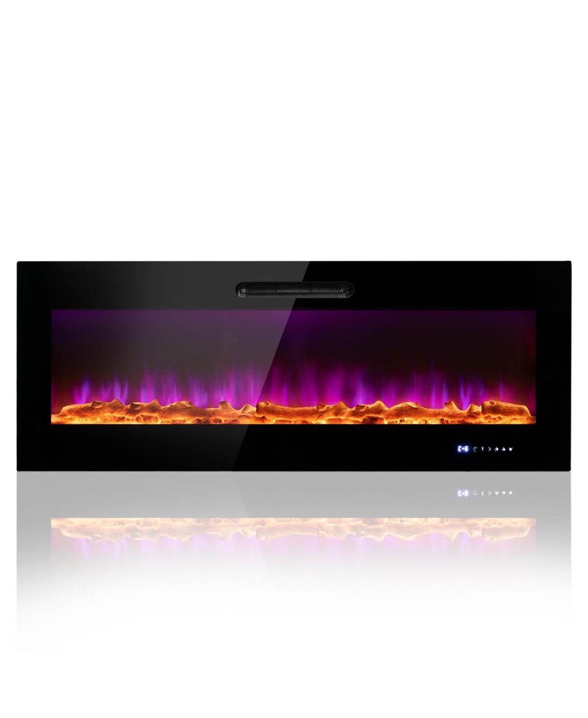 Click here for Ecooso 50 Inch Wall Mounted Recessed Electric Fire... prices
