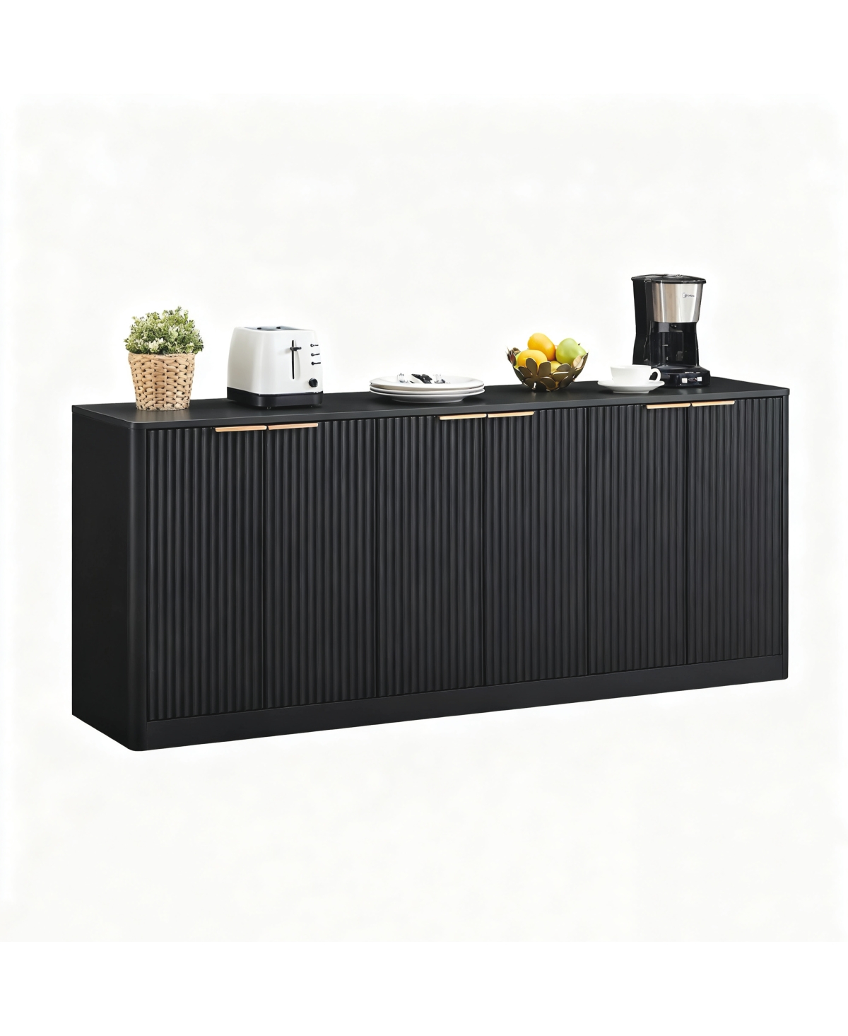 Click here for Streamdale Furniture 67 Inch Modern Wavy 6-Door St... prices