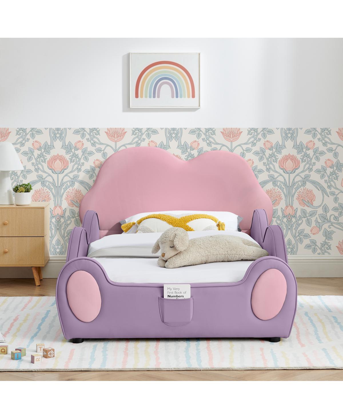 Click here for Streamdale Furniture Twin Size Cute Cloud Pu Leath... prices