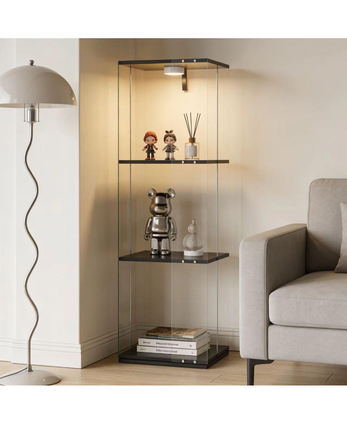 Click here for Streamdale Furniture 3-Layer Rotatable Display Cab... prices