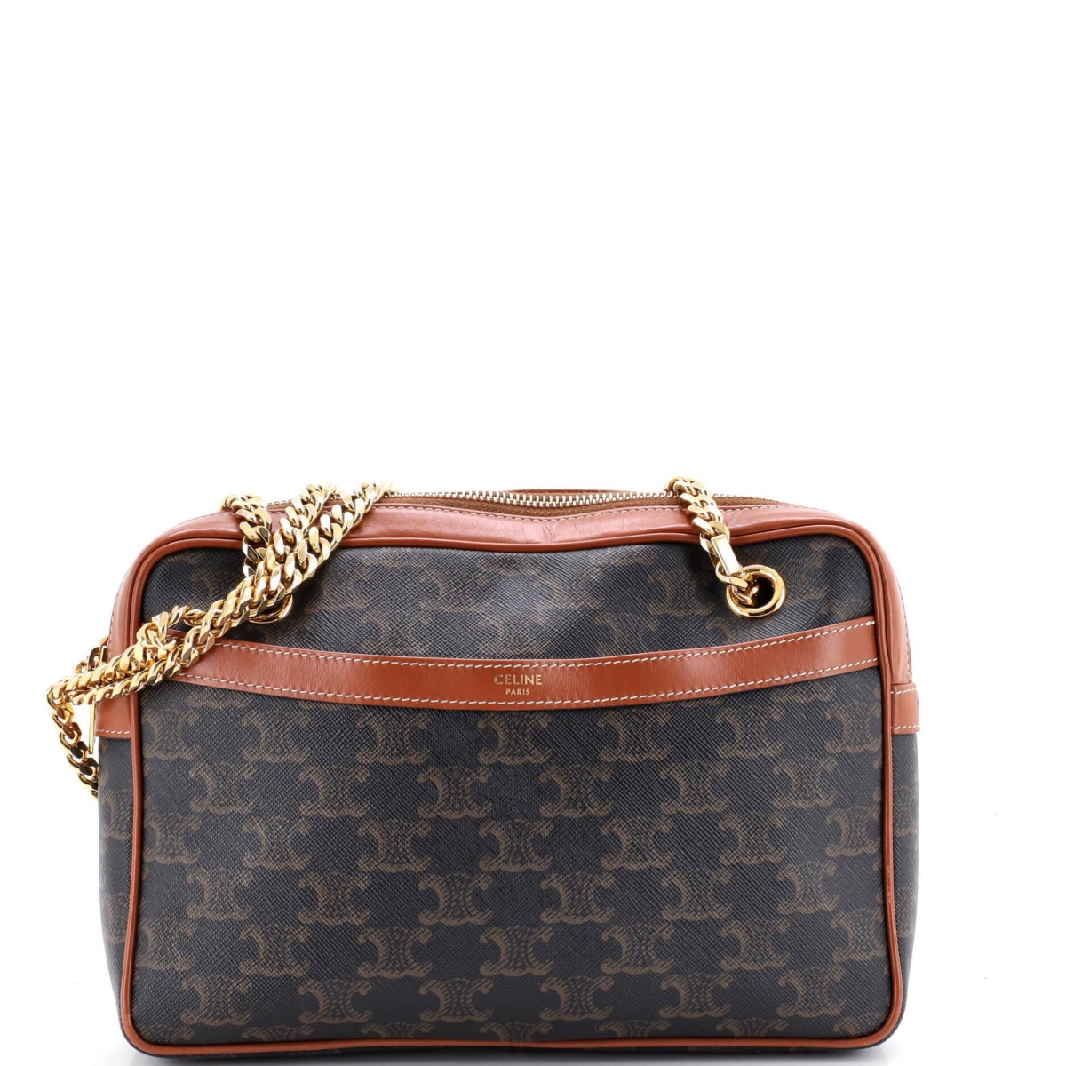 Click here for Pre-Owned Celine Small Patapans Bag Triomphe Coate... prices