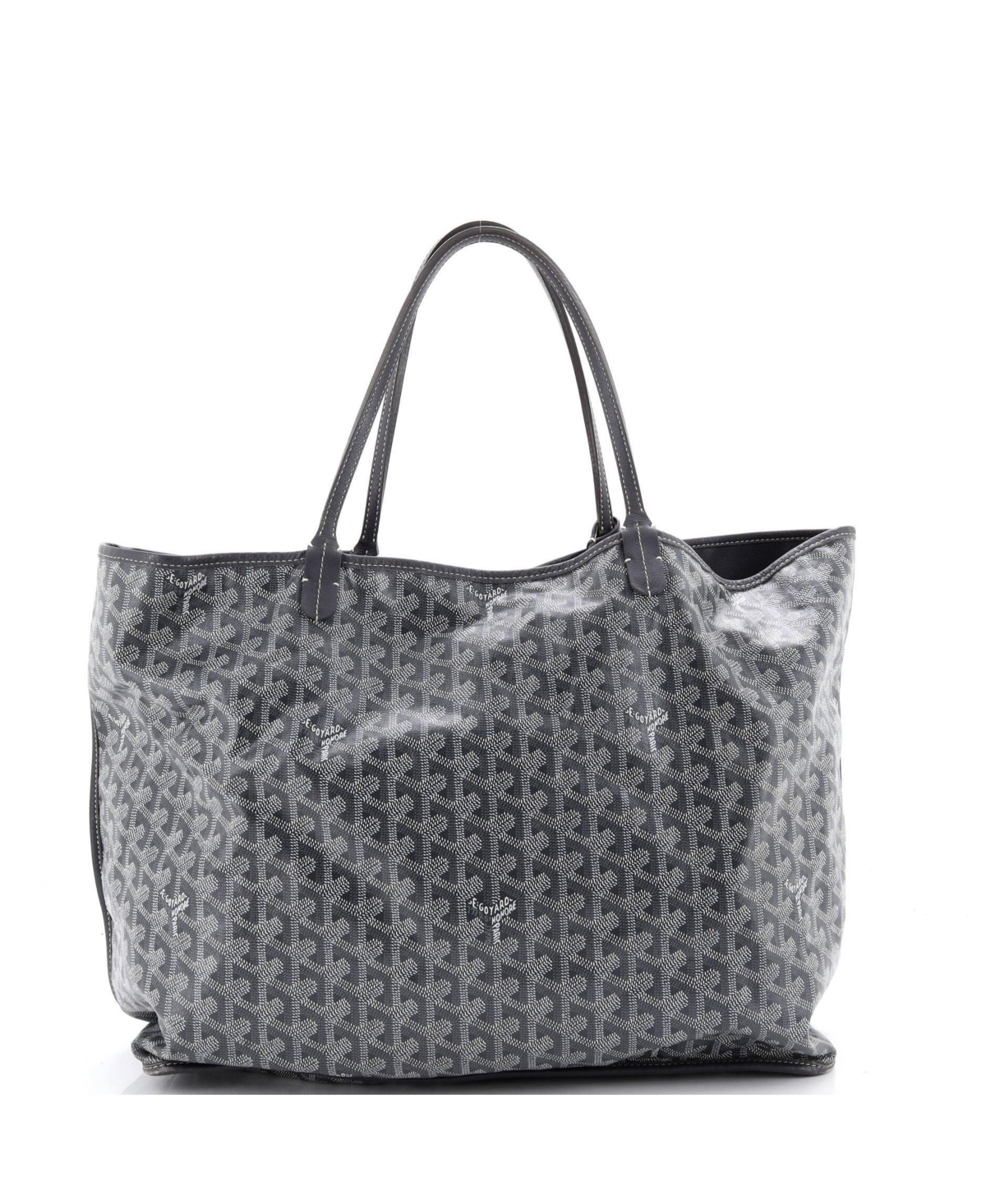 Click here for Pre-Owned Goyard Gm Anjou Reversible Tote Coated C... prices