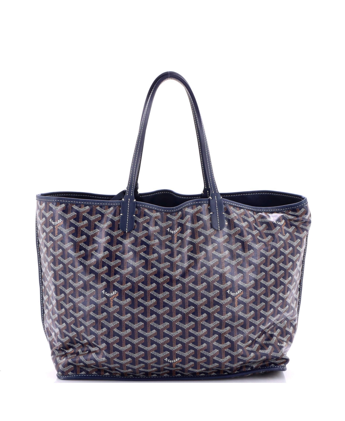 Click here for Pre-Owned Goyard Pm Anjou Reversible Tote Coated C... prices