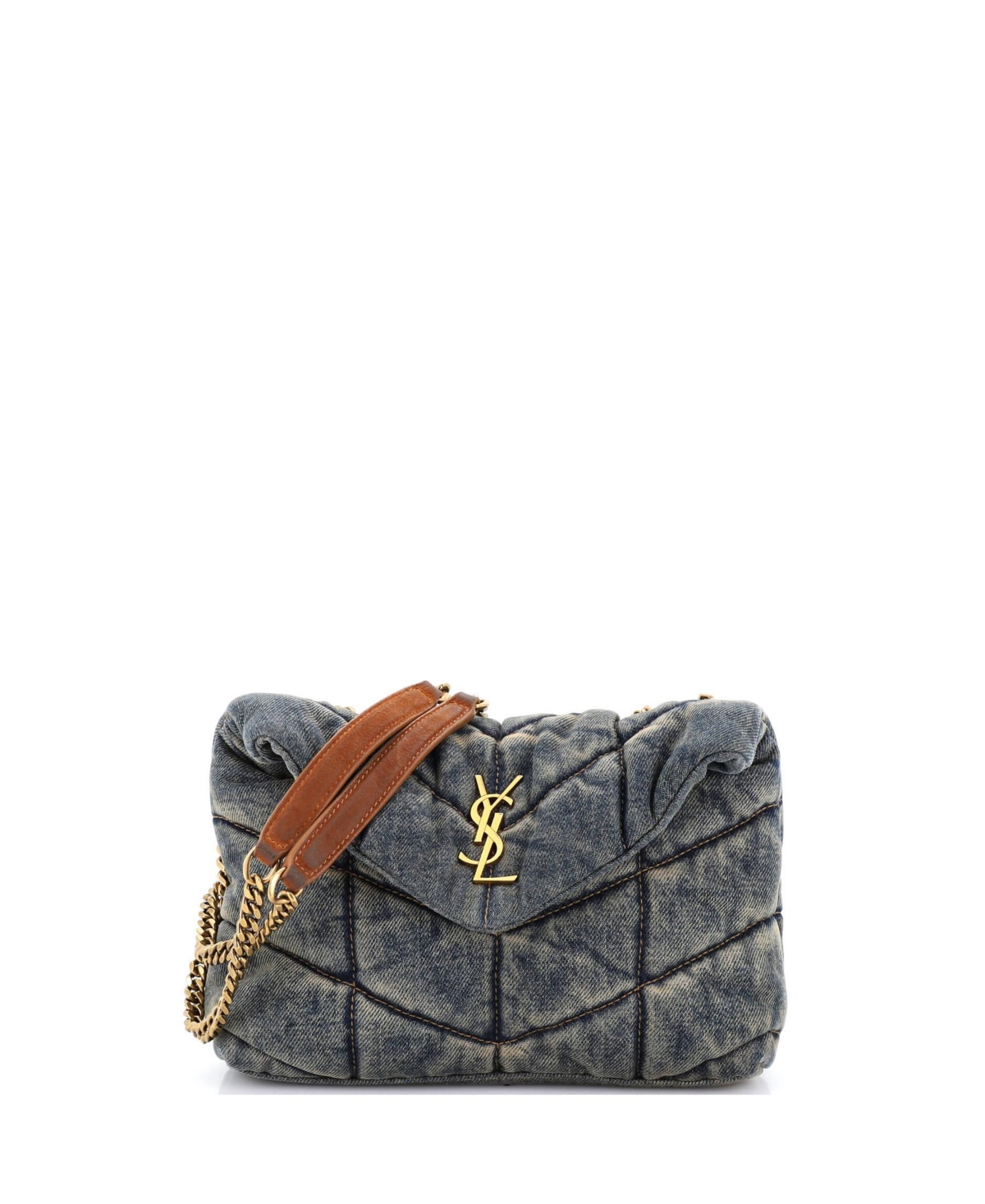 Click here for Pre-Owned Saint Laurent Mini Loulou Puffer Shoulde... prices